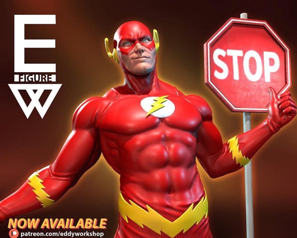 Eddy Workshop DC漫画 闪电侠 – P站图纸印象馆 3D打印模型图纸免费下载