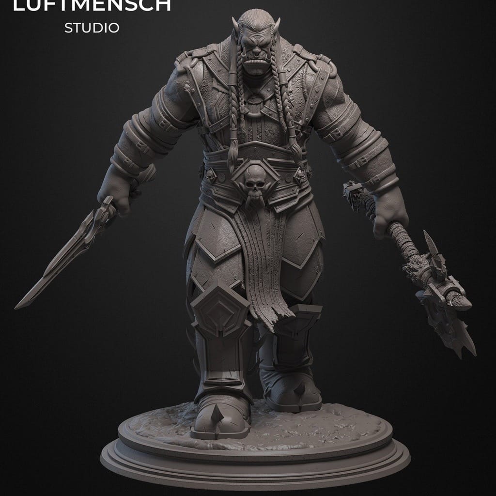 LuftMensch 魔兽世界 瓦罗克·萨鲁法尔 – P站图纸印象馆 3D打印模型图纸免费下载