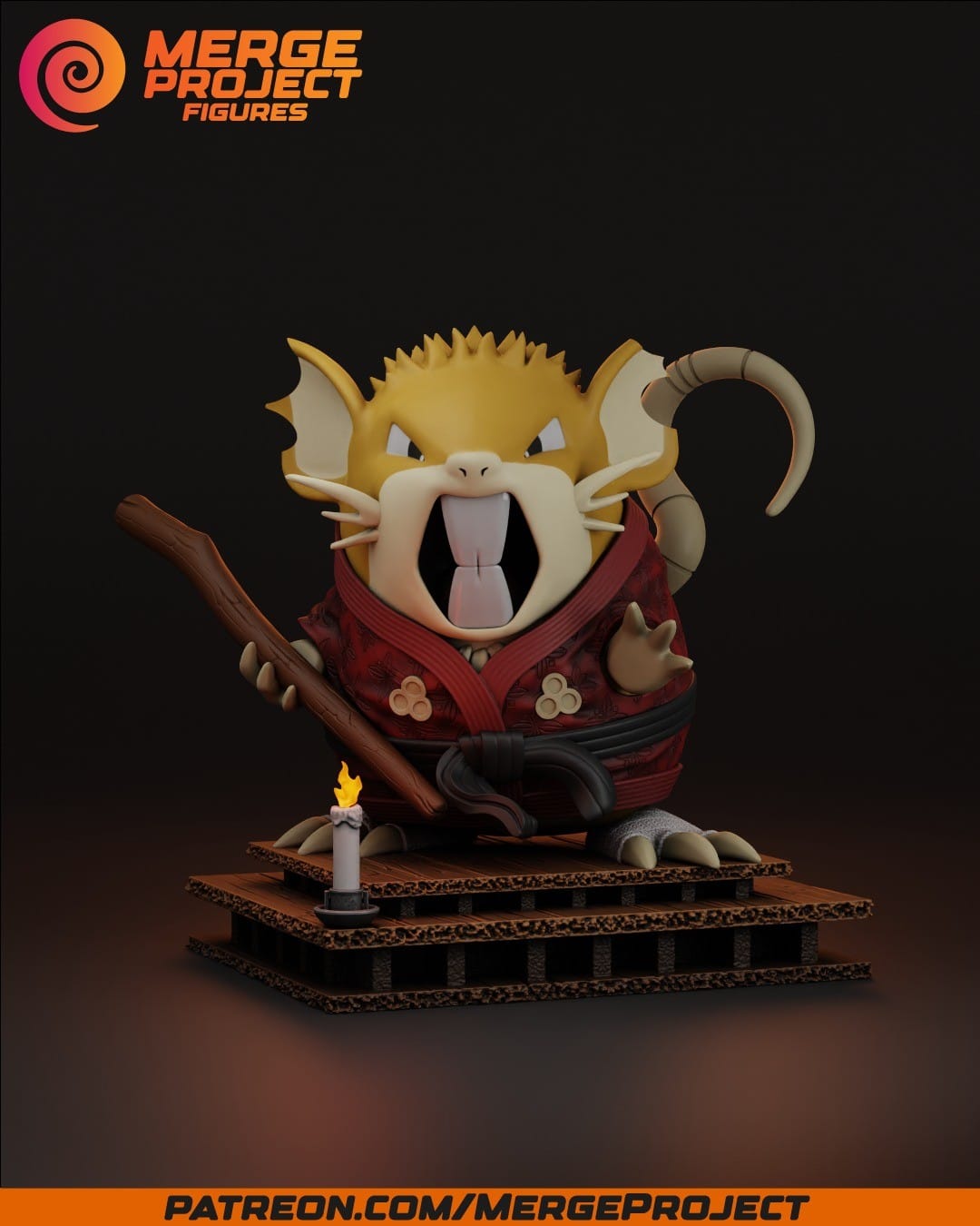 MPF 忍者神龟 拉达版斯普林特 – P站图纸印象馆 3D打印模型图纸免费下载