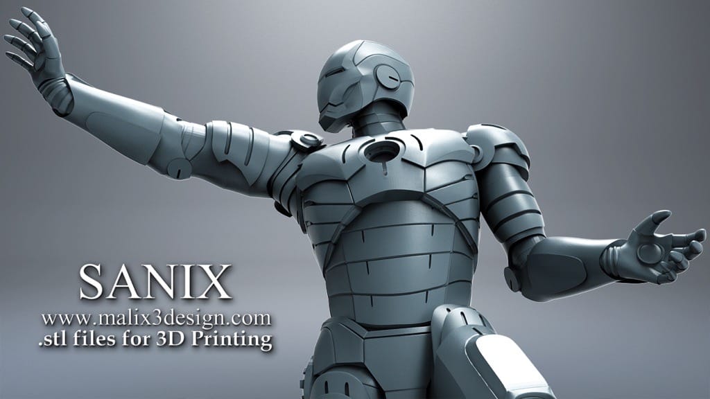 PolyMind 漫威 罗根·豪利特 – P站图纸印象馆 3D打印模型图纸免费下载