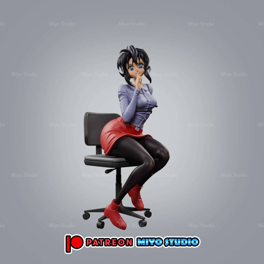 Miyo Studio 猫眼女枪手 拉莉 – P站图纸印象馆 3D打印模型图纸免费下载