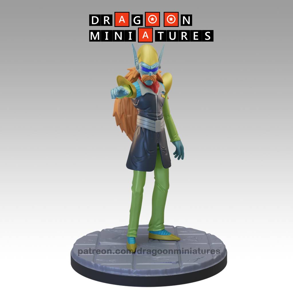 Dragoon 龙珠GT 缪博士 – P站图纸印象馆 3D打印模型图纸免费下载