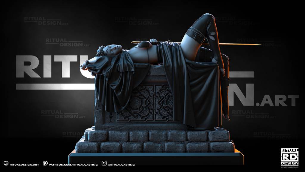 Ritual Casting 贝卡 – P站图纸印象馆 3D打印模型图纸免费下载