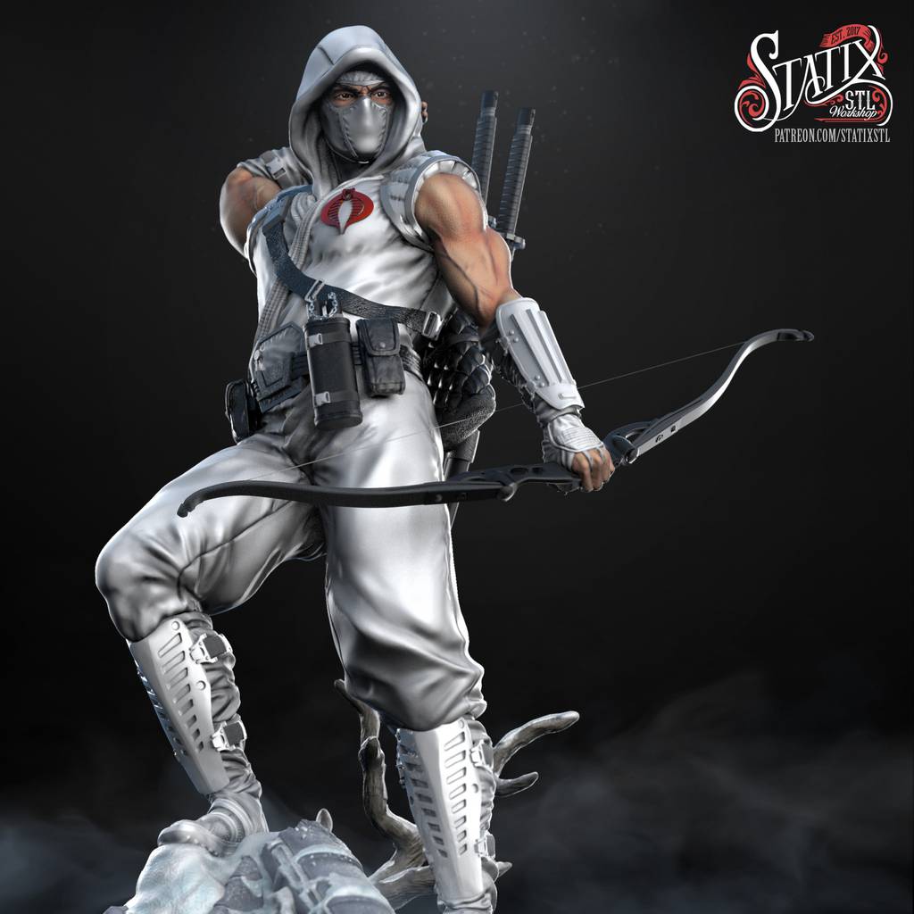 STATIX 特种部队 白幽灵 – P站图纸印象馆 3D打印模型图纸免费下载