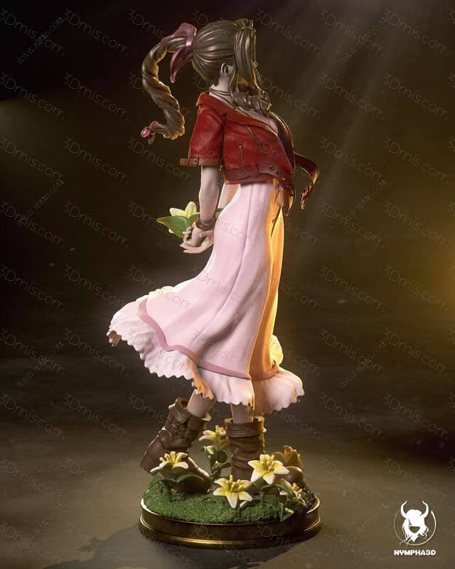 NYMPHA 3D 最终幻想 爱丽丝·盖恩斯巴勒 – P站图纸印象馆 3D打印模型图纸免费下载