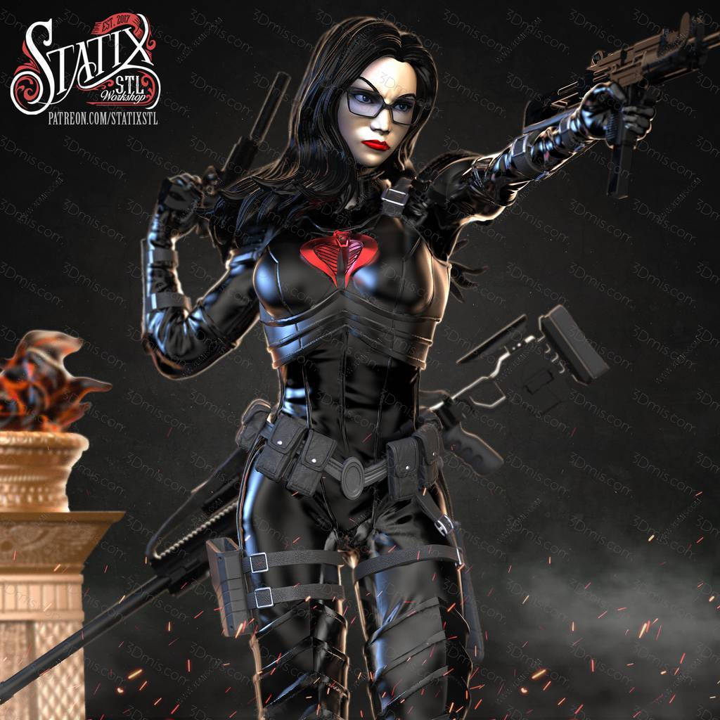 STATIX 特种部队 男爵夫人 – P站图纸印象馆 3D打印模型图纸免费下载