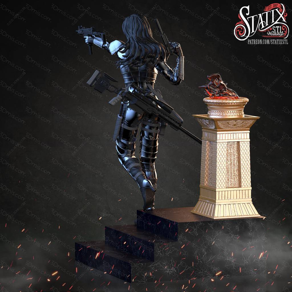 STATIX 特种部队 男爵夫人 – P站图纸印象馆 3D打印模型图纸免费下载