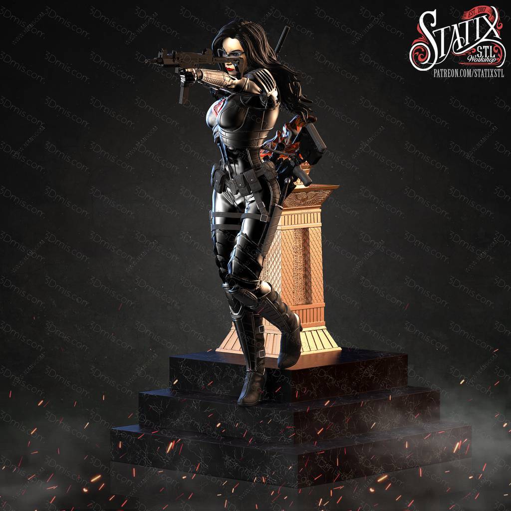 STATIX 特种部队 男爵夫人 – P站图纸印象馆 3D打印模型图纸免费下载